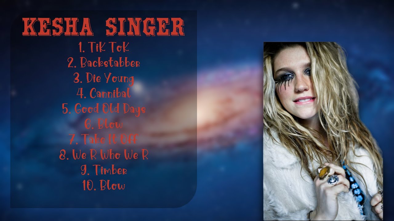 Kesha Singer-Premier hits of 2024-Leading Songs Collection-Exciting ...