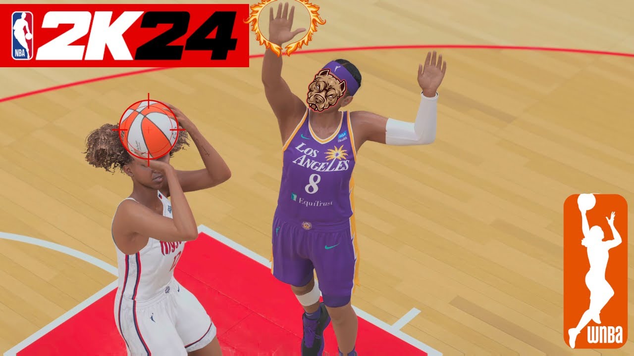 WNBA 2k24 MY CAREER MODE - SHE'S A DAWG - YouTube