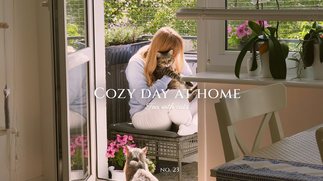 Cozy day at home 🏡 Slow living 🌿 Enjoyable housework Homemade thick ...