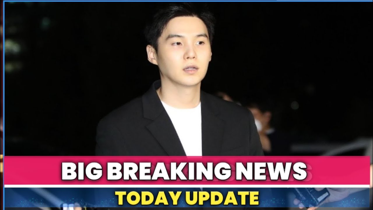 BTS' SUGA TODAY BREAKING UPDATE! - YouTube