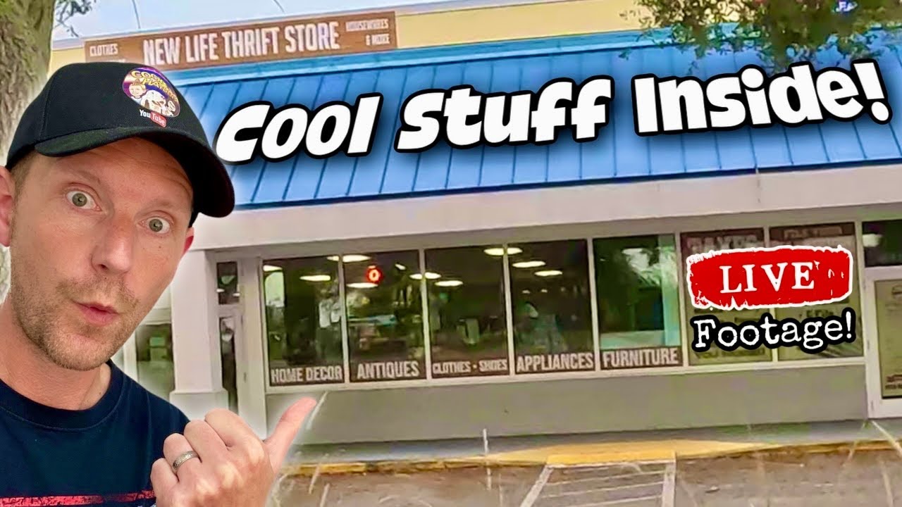 Spent Over $100 In This AWESOME Thrift Store! | New Life Thrift Tampa ...
