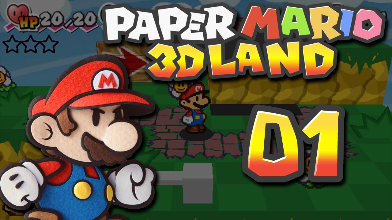 [FG] Paper Mario 3D Land #01 - YouTube