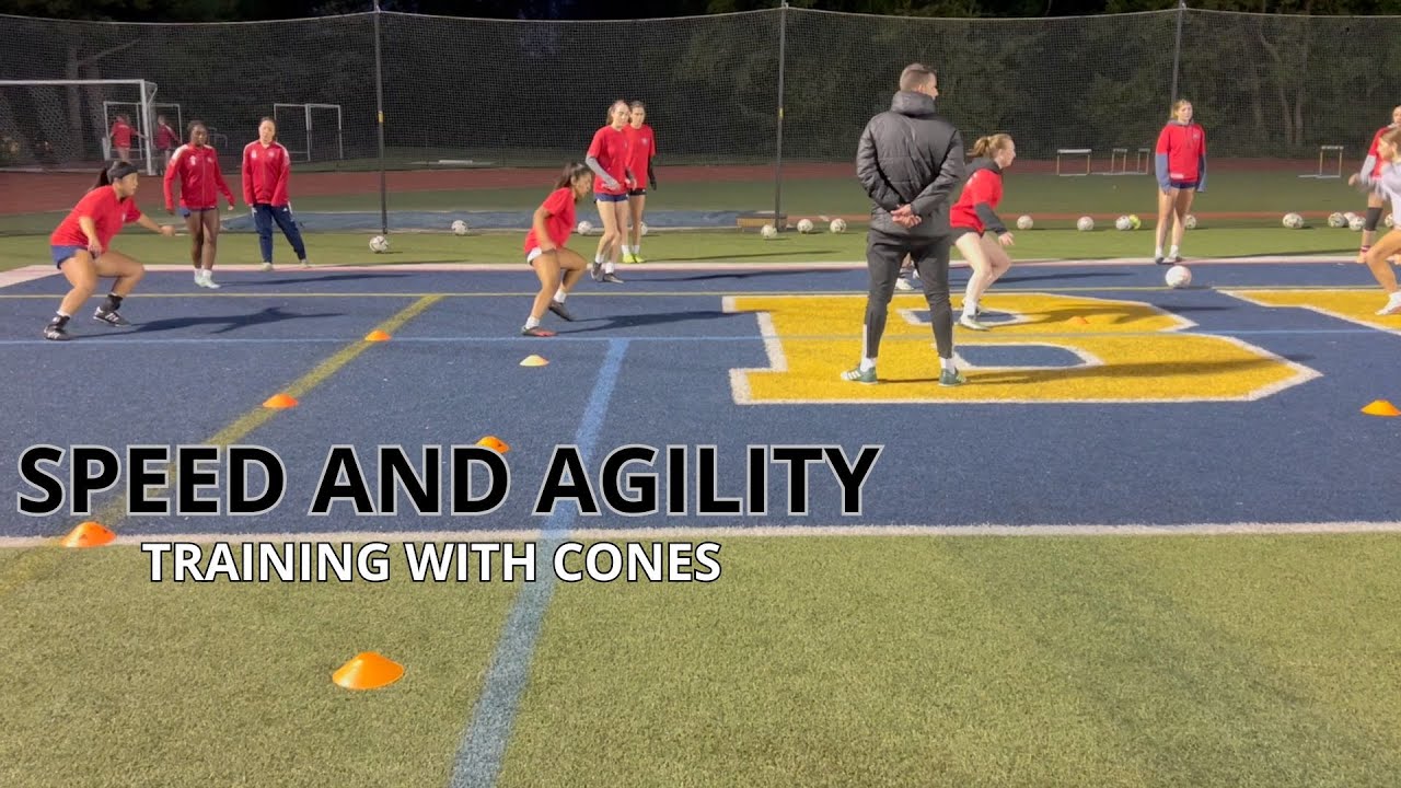 Speed and Agility Training with Cones: Soccer Cone Drills - YouTube