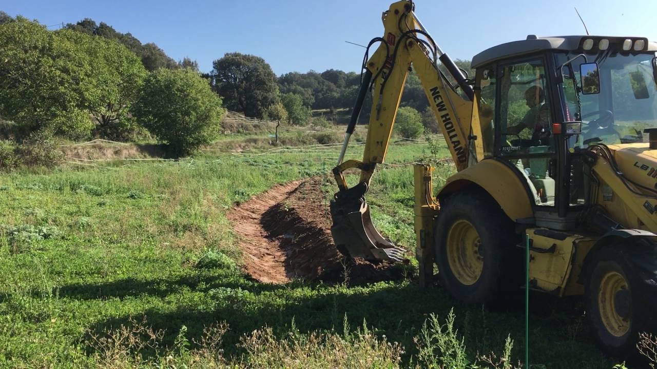 Swales construction 2 - YouTube