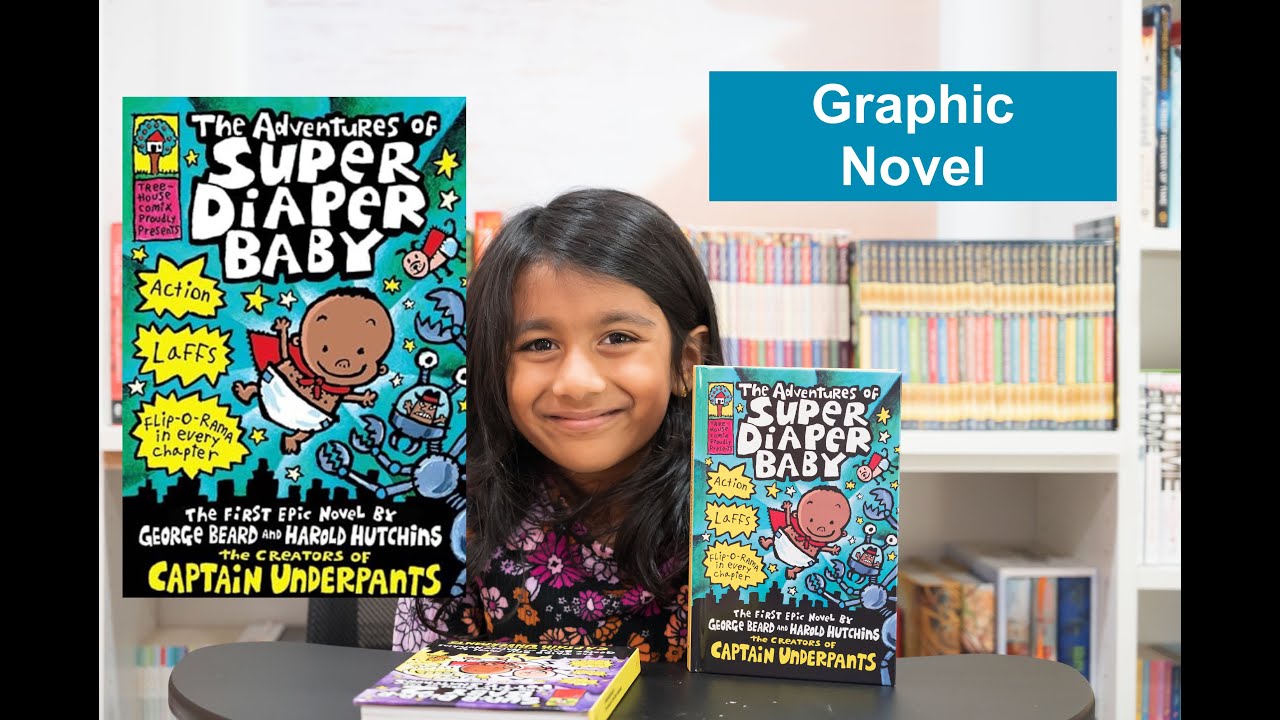 Akshara's book review | The Adventures of Super Diaper Baby by Dav ...