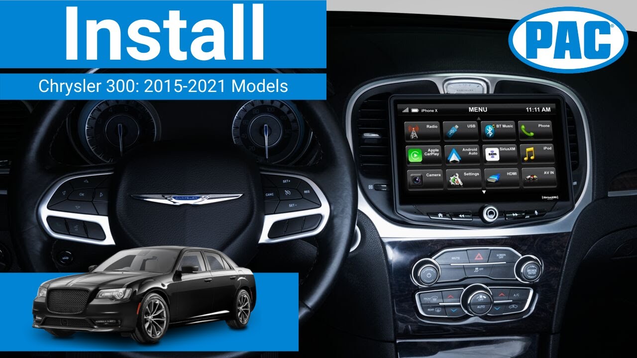 PAC SRK-CHR15H Chrysler 300 Install Video - YouTube