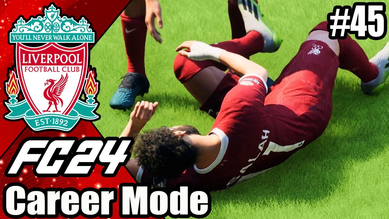 FC 24 Liverpool Career Mode #45 I Salah Injured I Title Decider vs Man ...