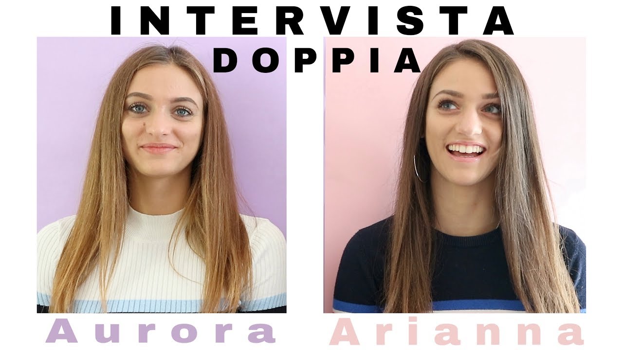 INTERVISTA DOPPIA || A&A *divertente* - YouTube