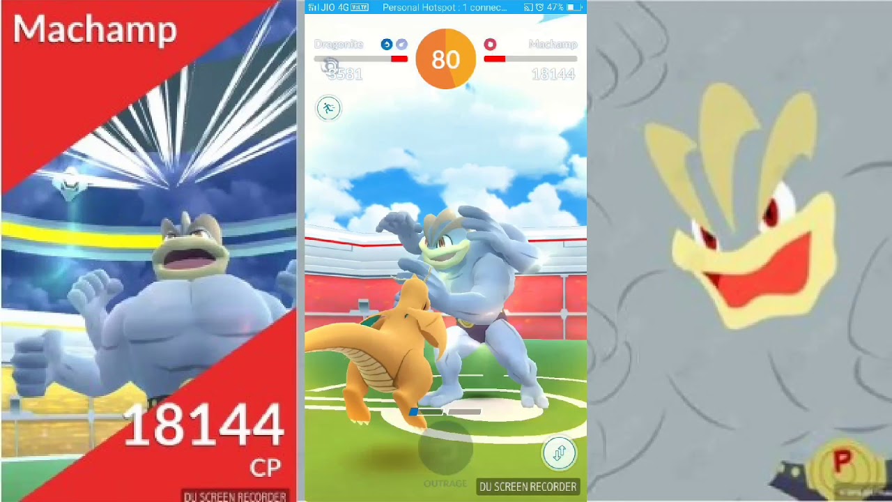 Machamp Raid solo in windy weather - YouTube