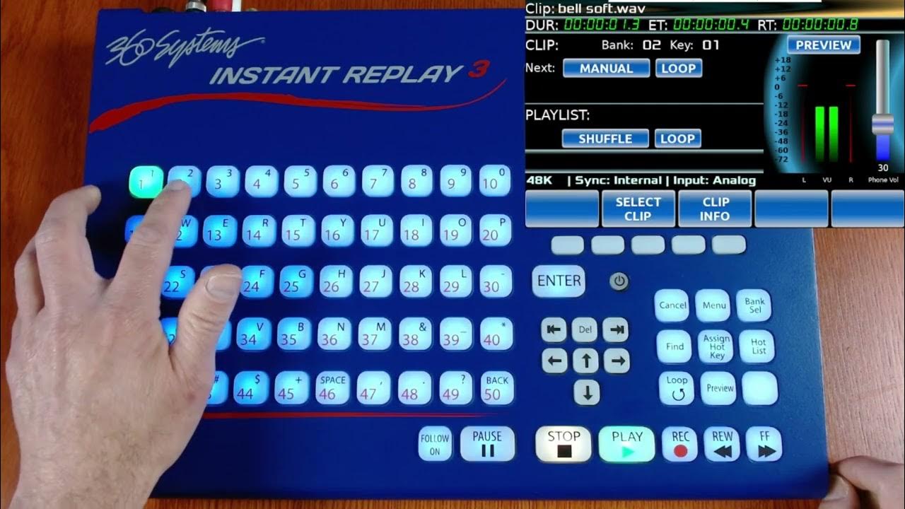 Instant Replay3 Assigning Hot Keys - YouTube