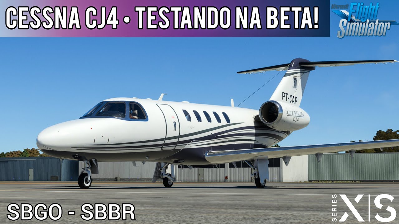 MSFS2020 BETA AAU1 #1 • Cessna CJ4! (XBOX Series S) - YouTube