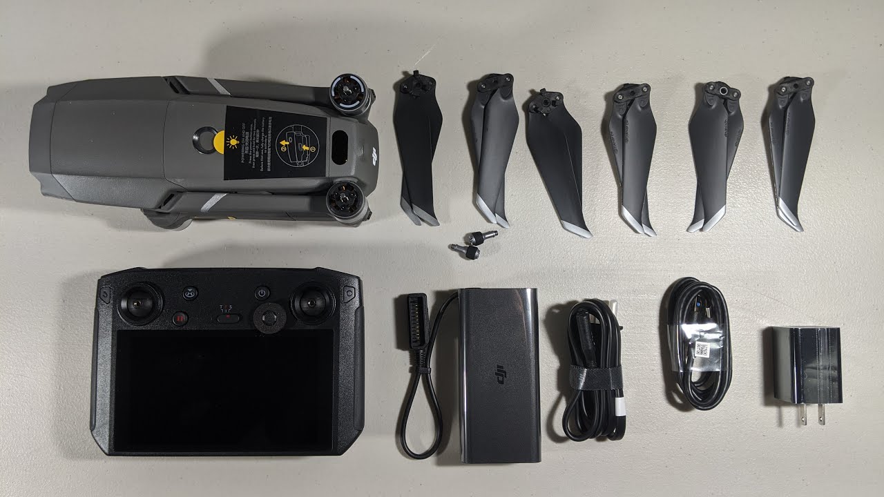 DJI Mavic 2 With Smart Controller Unboxing - YouTube