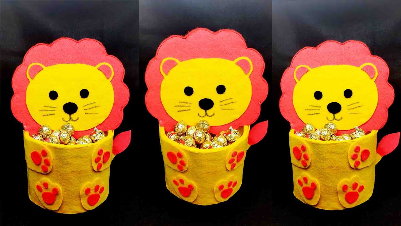 Ide Kreatif - Tempat Permen Karakter || Best Out Of Waste || Best ...