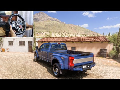 Ford Super Duty F-450 OFFROAD | Forza Horizon 5 | Logitech G29 steering wheel gameplay
