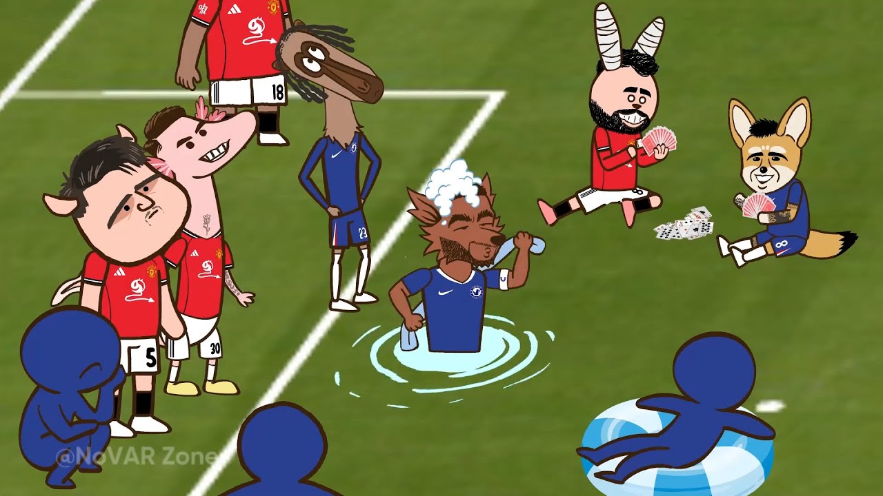 Manchester United vs Chelsea 2-1 | Animated Meme Match l Sept 20, 2025 ...