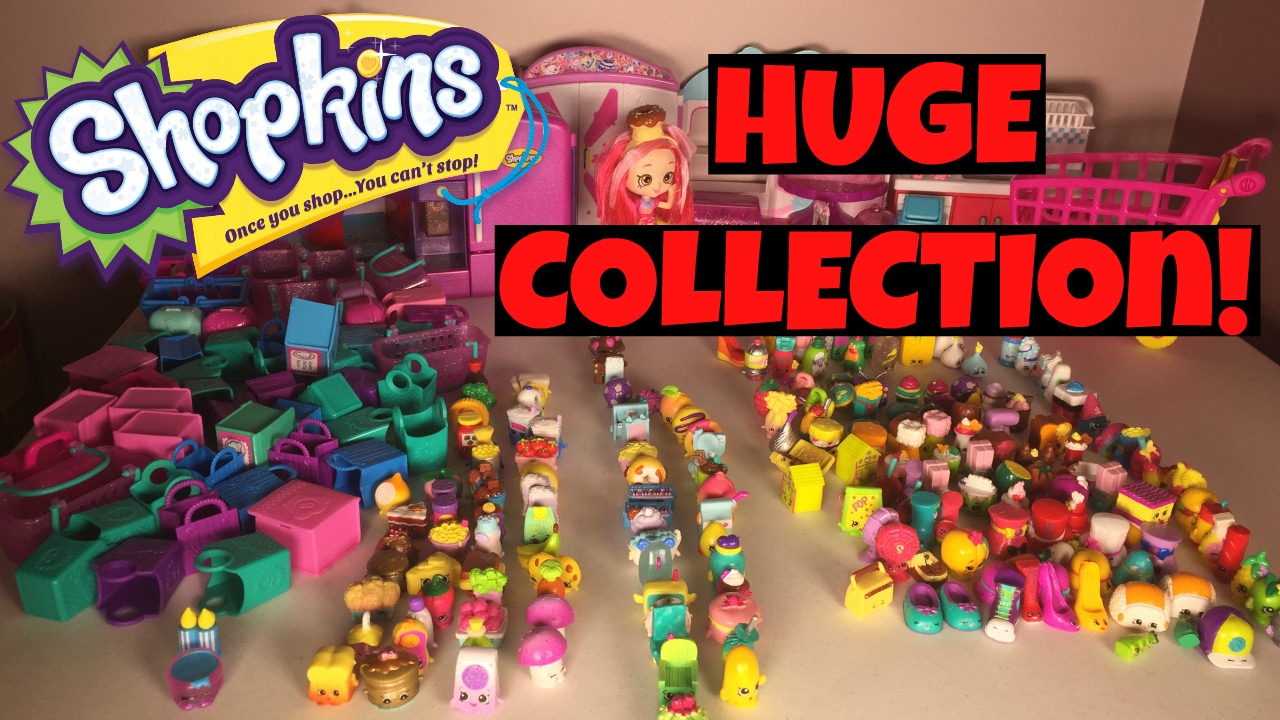 ALL Shopkins HUGE 200+ Collection Season 7 6 5 4 3 2 1, ULTRA RARE ...