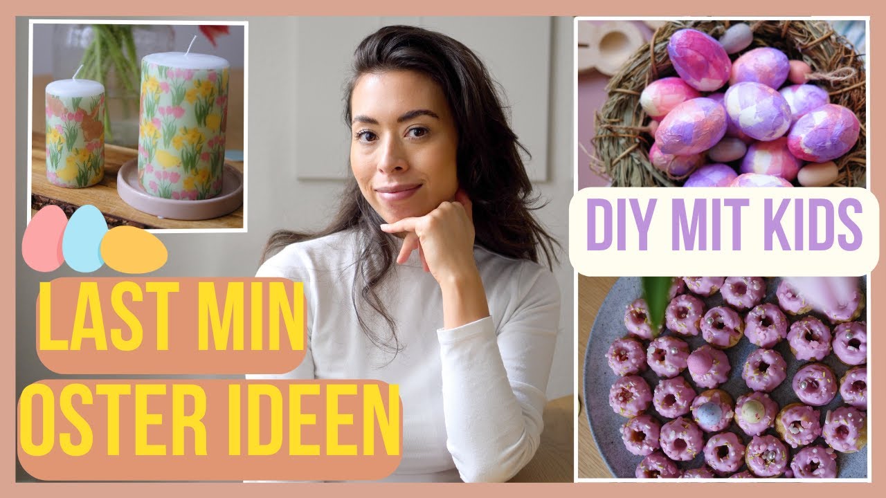 Last Minute Oster Ideen : Schnelle Back- und Bastelideen DIY mit und ...