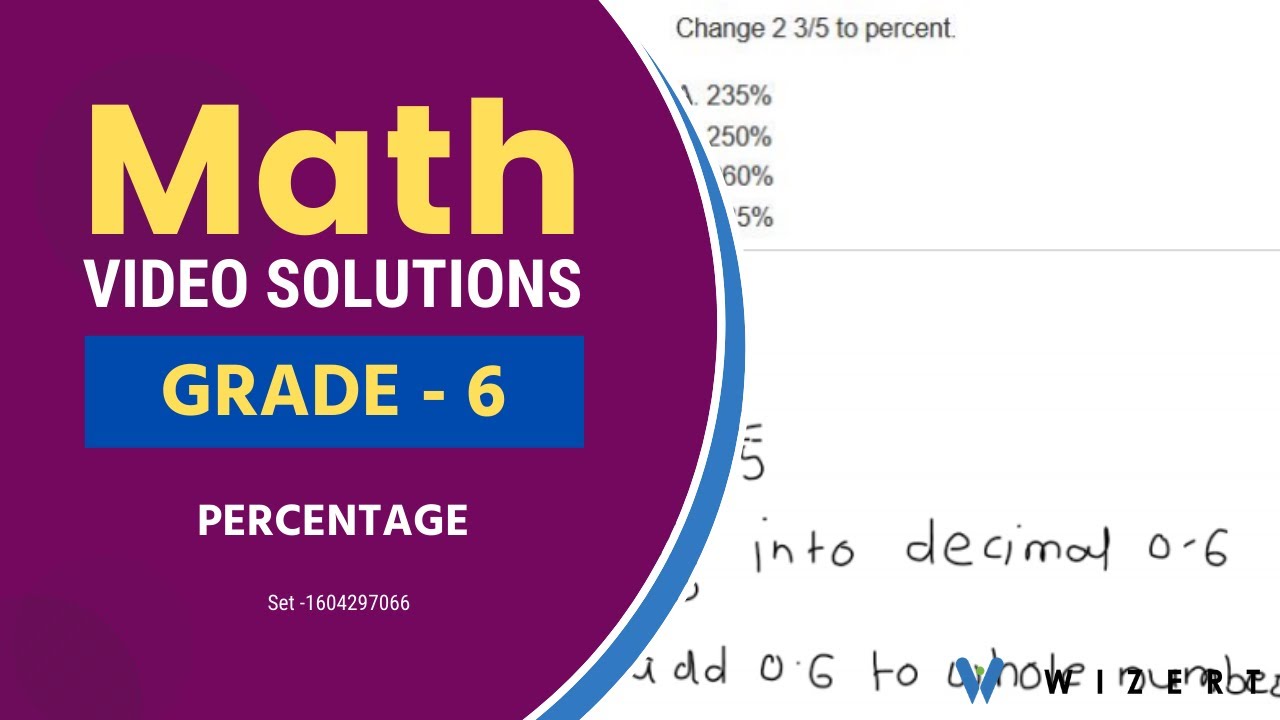 Grade 6 Mathematics Videos Math Percentage Video Lessons For Grade 6 grade-6-mathematics-videos-math-percentage-video-lessons-for-grade-6