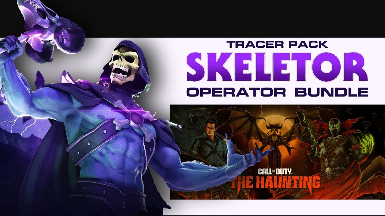 SKELETOR TRACER PACK OPERATOR BUNDLE MW2 | The Haunting | Call of Duty ...