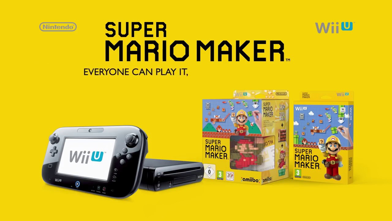 Super Mario Maker Commercial - YouTube