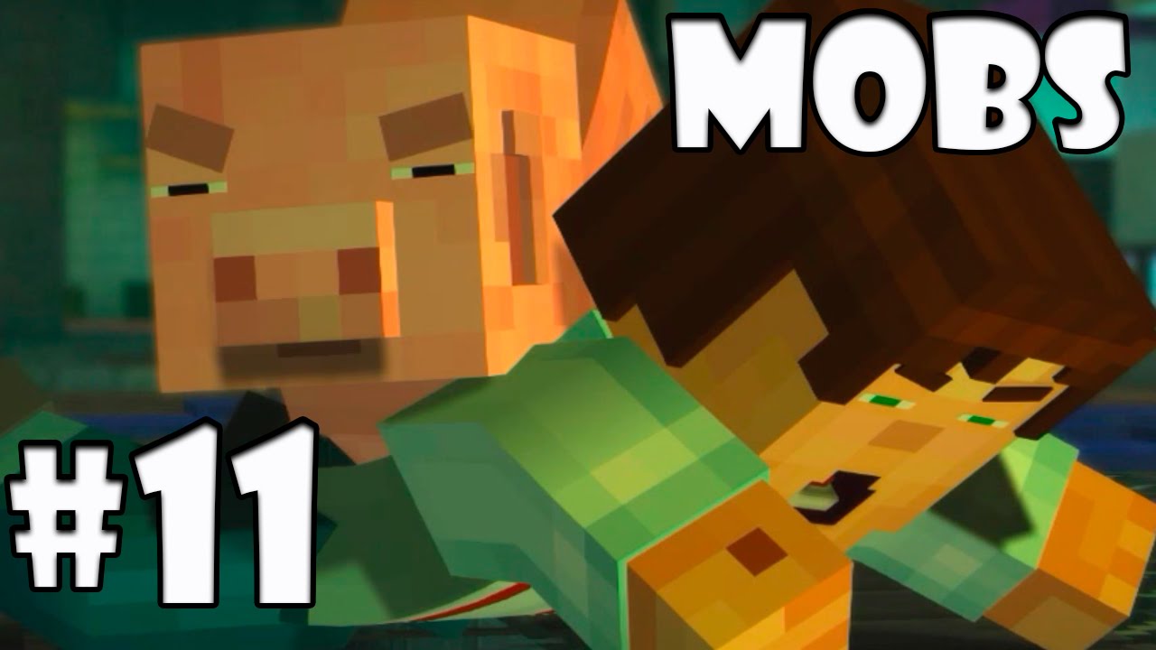 Minecraft Story Mode 11 Armadilha De Mobs Em Português Youtube