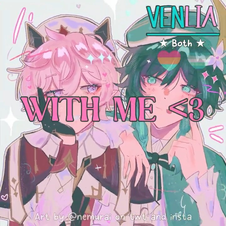 VENLIA EDIT | #venlia #venti #dahlia #ventigenshinimpact #genshin # ...