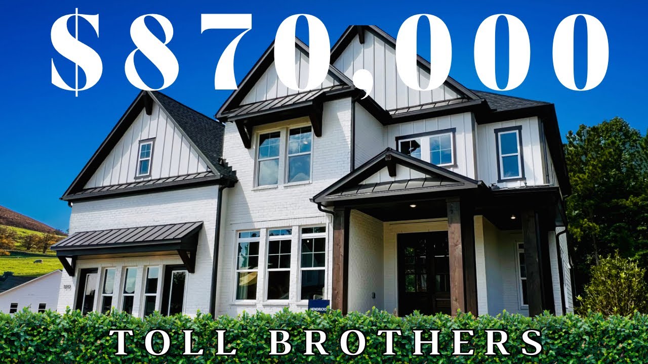 😍INSIDE the Luxurious $900k Toll Brothers Model Home in Woodstock ...