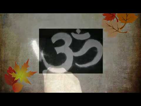 Om rangoli design | Easy om rangoli design | Om rangoli design for ...
