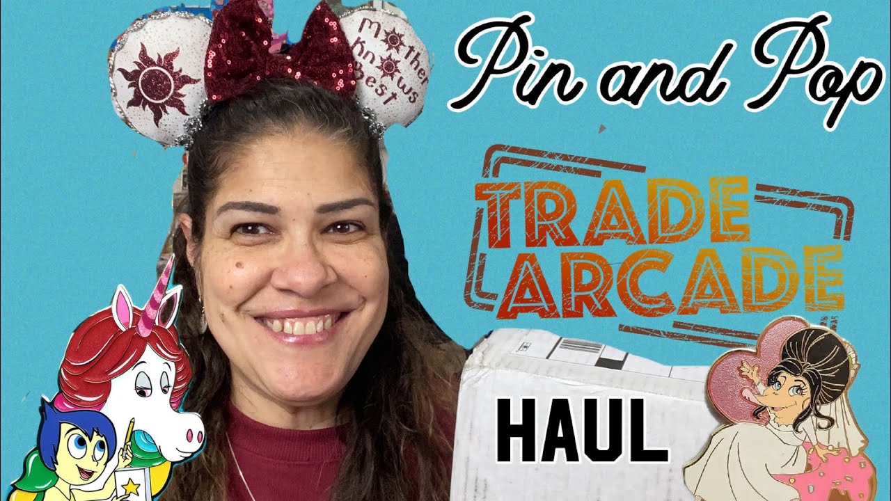 Pin and Pop Trade Arcade Haul - YouTube
