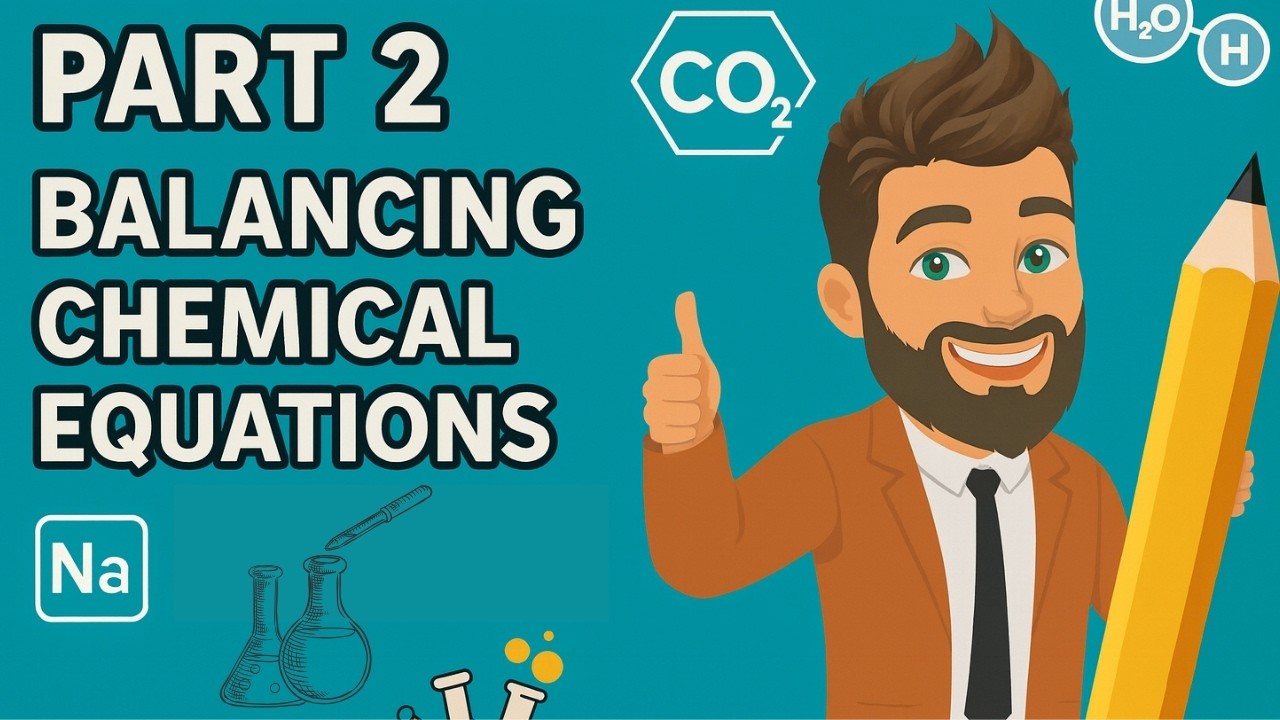 Part 2 - Grade 9 NS - How to balance Chemical Equations - YouTube
