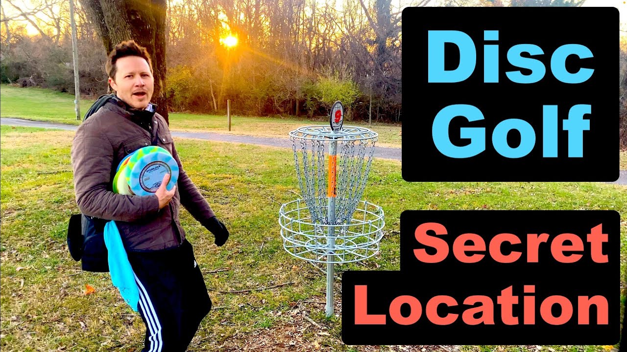 Playing A Top Secret Disc Golf Course Location!!! - YouTube