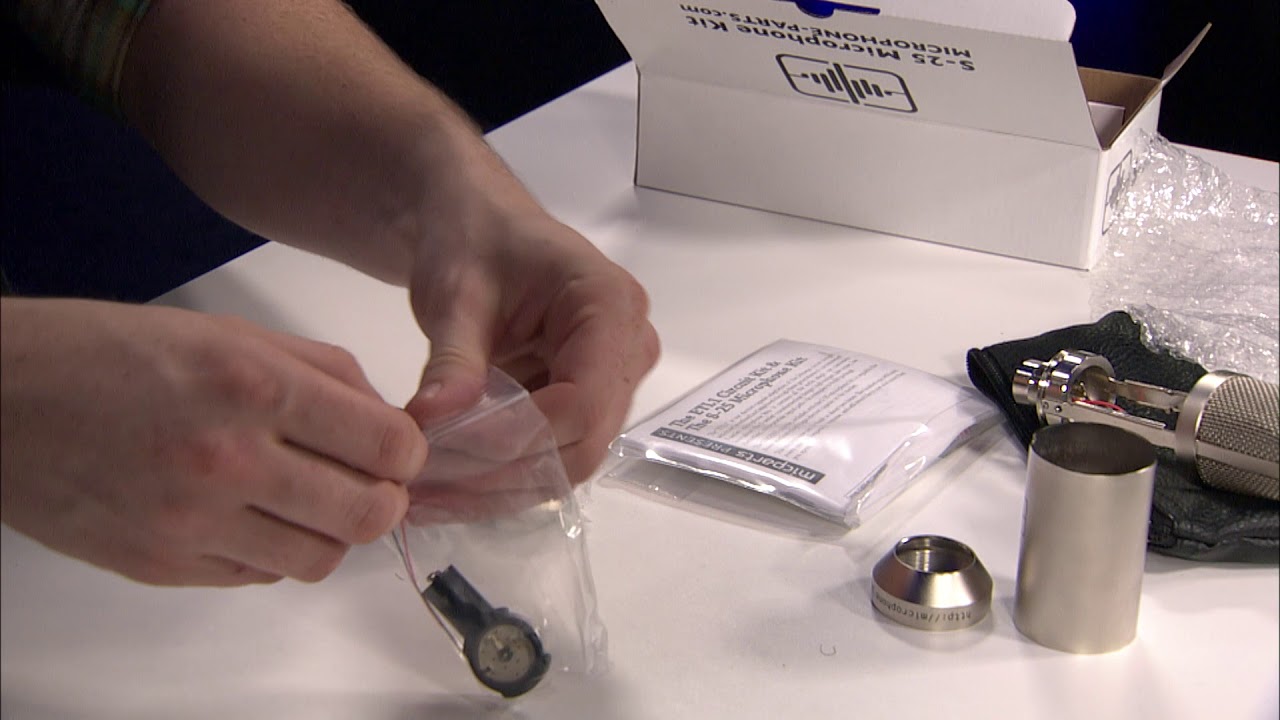 S-25 DIY Condenser Microphone Kit – Microphone-Parts.com - YouTube