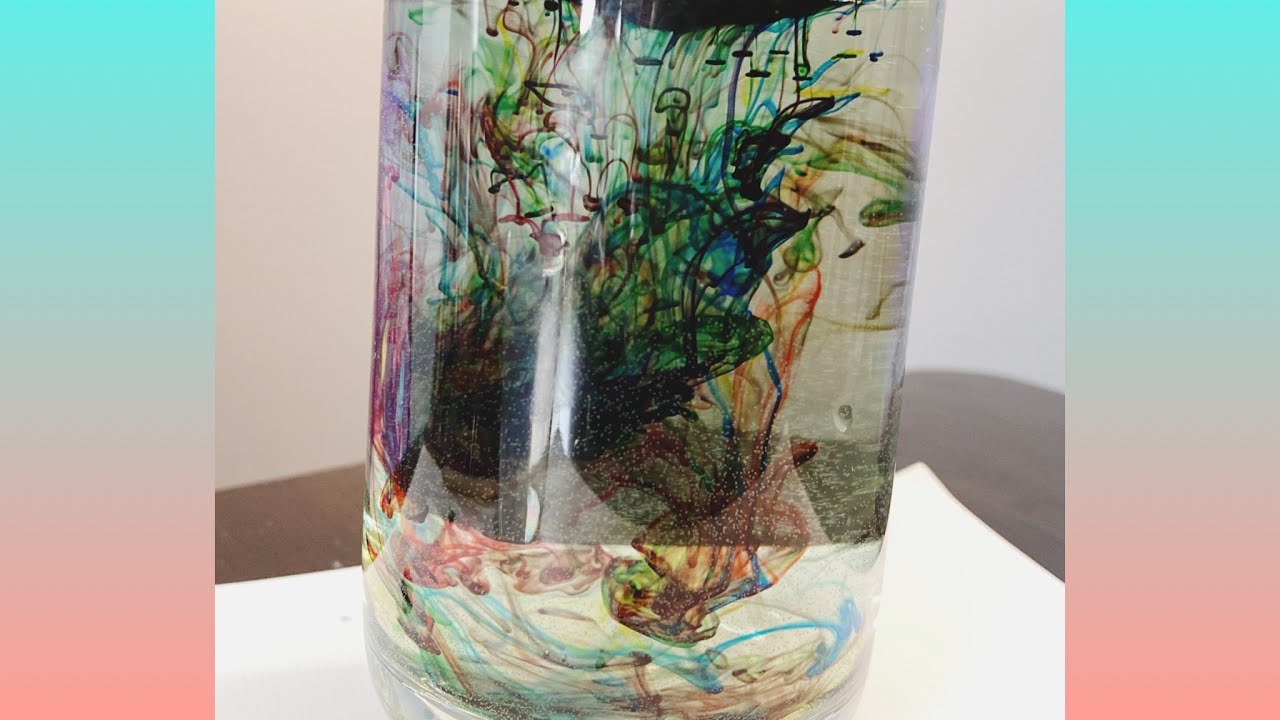 Science Experiment: Rainbow Rain 🌈 ☔️ - YouTube