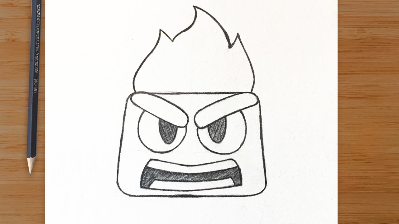 Dibujo Fácil - Cómo Dibujar a Furia de Intensamente 2 😡 Paso a Paso ️ ...