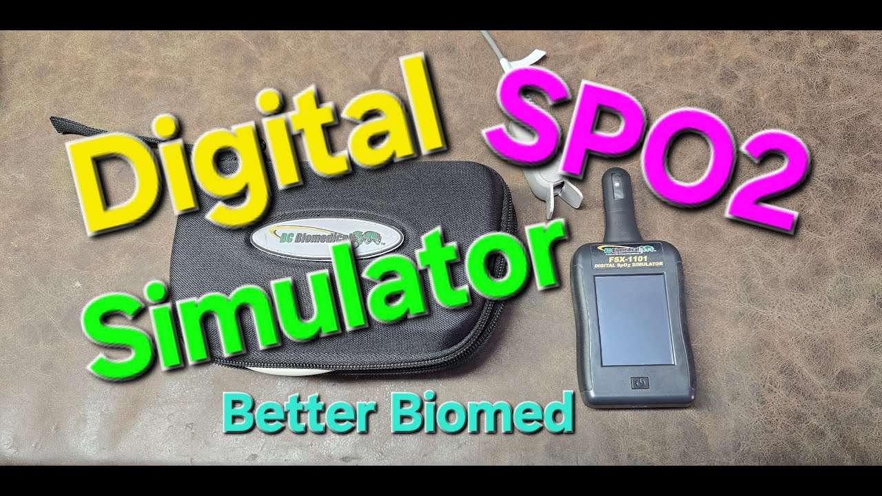 FSX 1101 Digital SPO2 Simulator by BC Group - YouTube