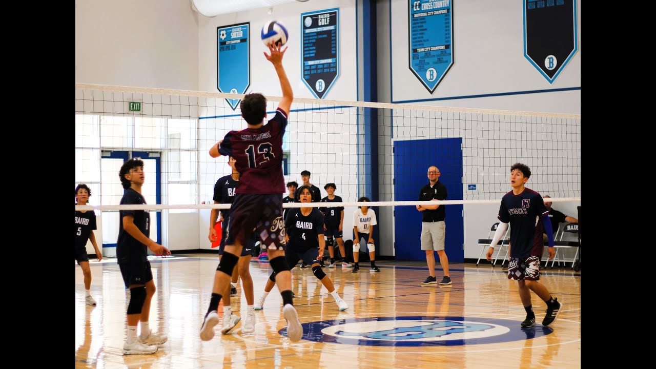 2024 BVB Boys volleyball Baird vs Tenaya middle school Bullard region ...