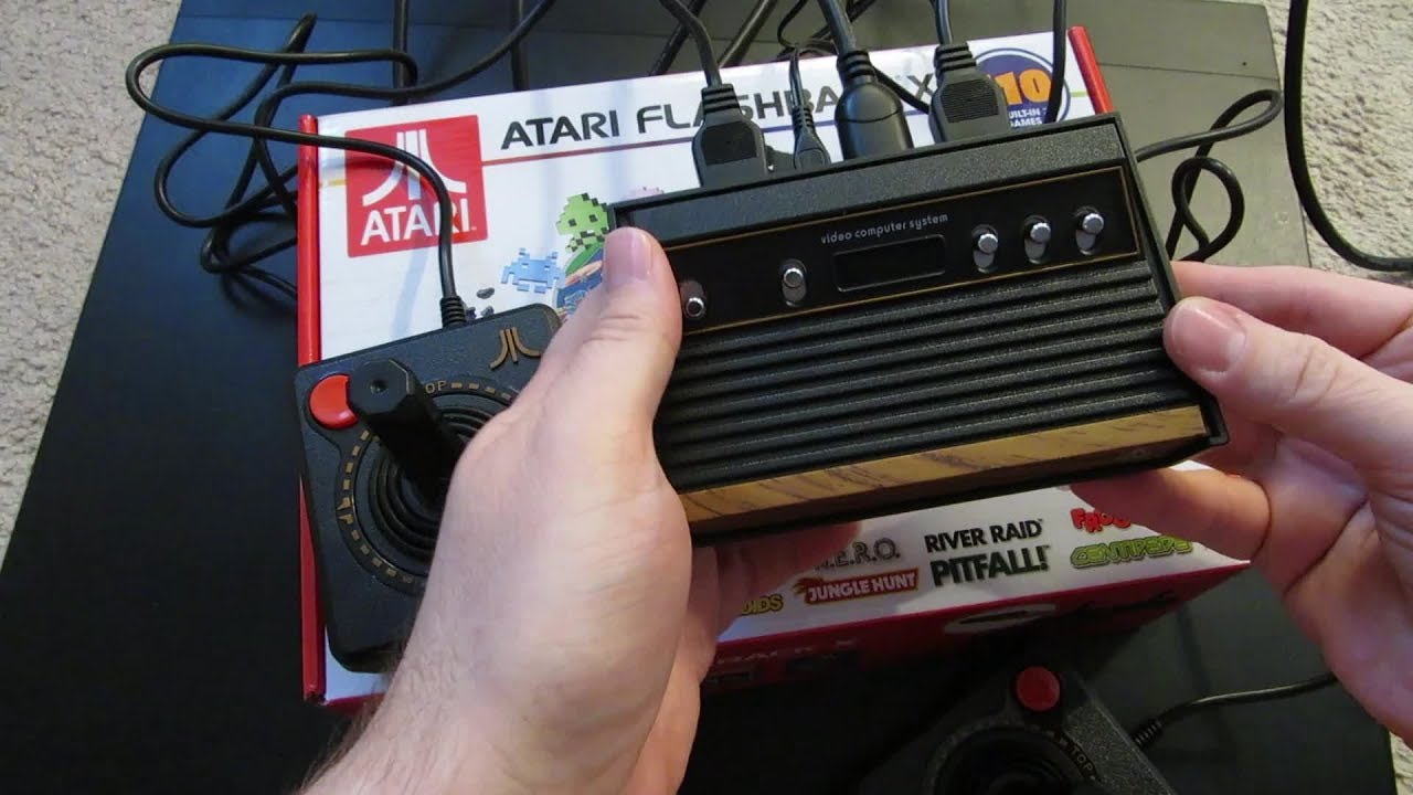 Atari Flashback X Quick Look LPOS - YouTube