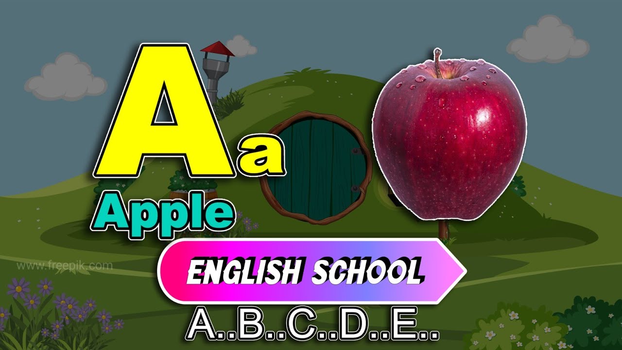 ABC Letters Learning and Basic English Vocabulary lesson 60 - YouTube