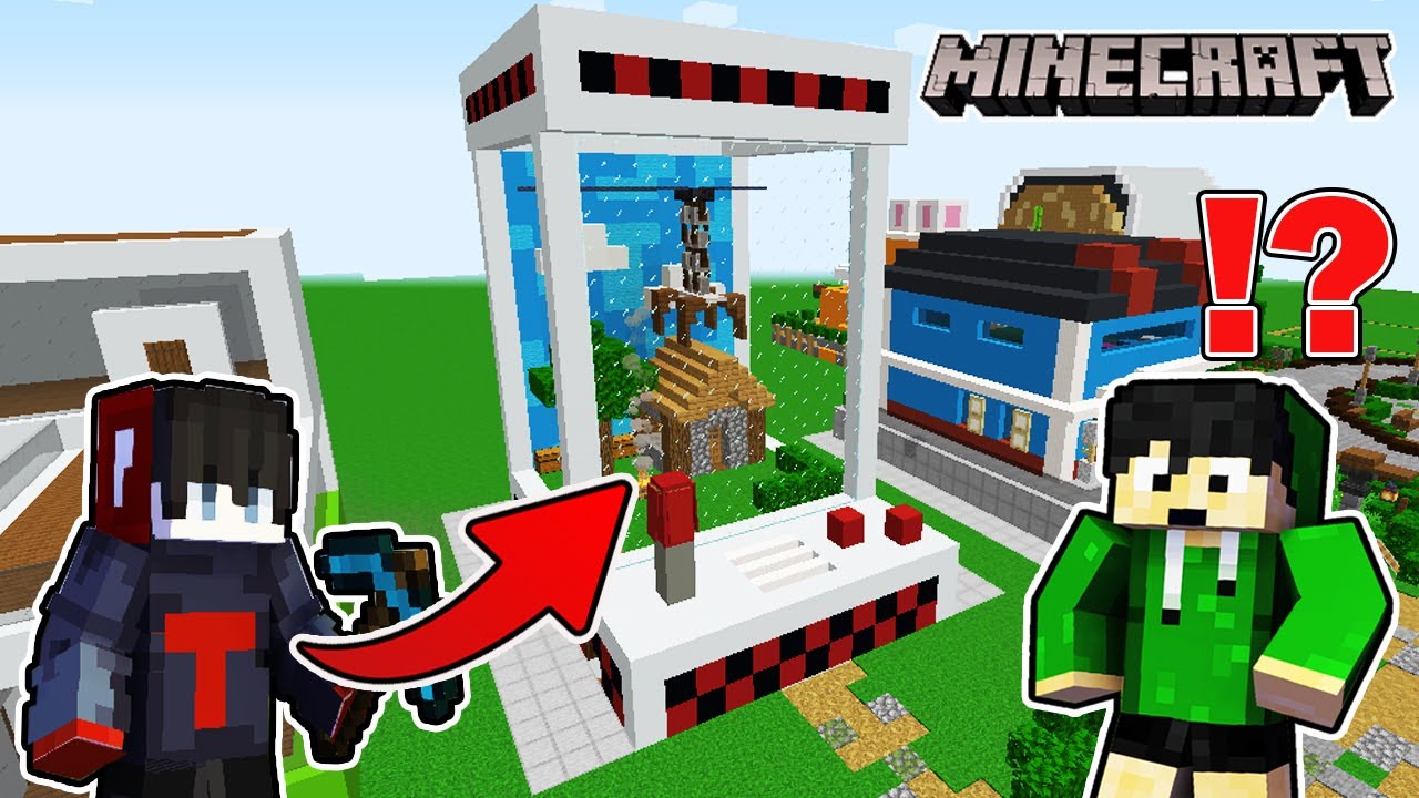 CLAW MACHINE House in Minecraft | Minecraft Build Tutorial | ( Tagalog ) 😍 - YouTube