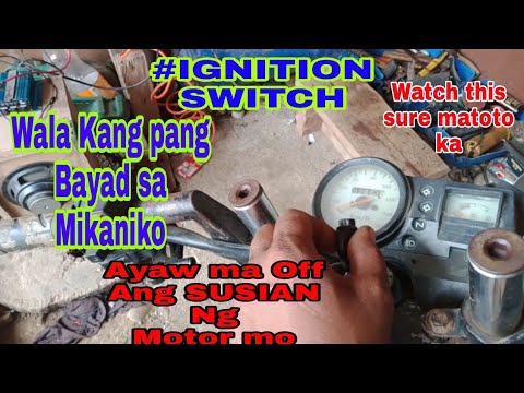 PAANO MAG AYOS NG HINDI MA OFF ANG SUSIAN NG MOTOR - YouTube
