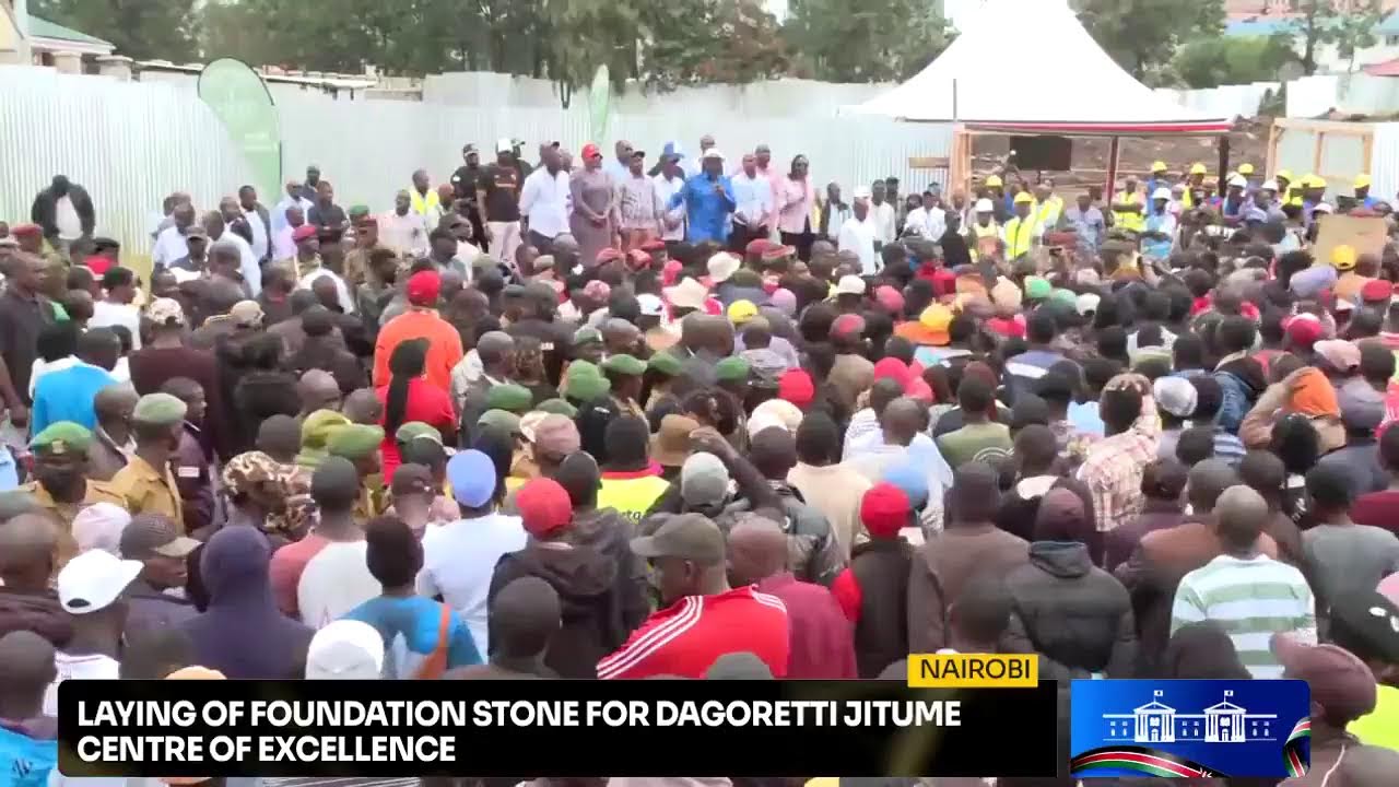KASORO, KASONGO! PRESIDENT RUTO Laying of Foundation Stone for ...
