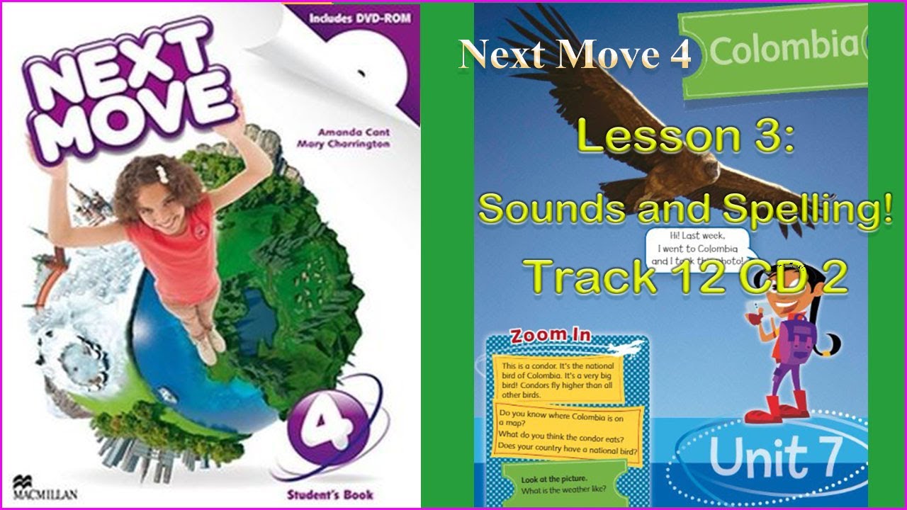 #audio_lessons Unit 7 Colombia Lesson 3 Sounds and Spelling! Track 13 ...