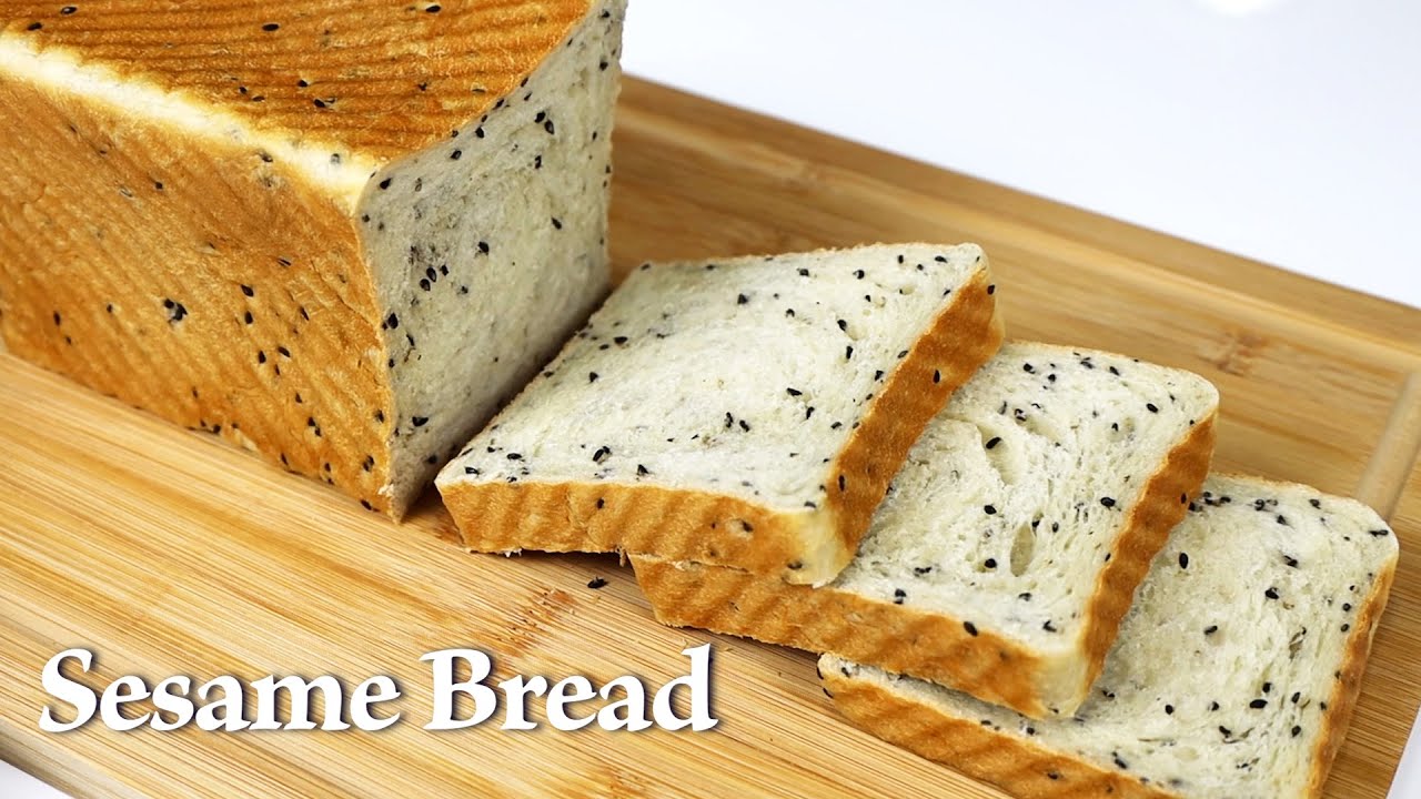 Sesame Milk Bread I Jono Sweet Treats - YouTube