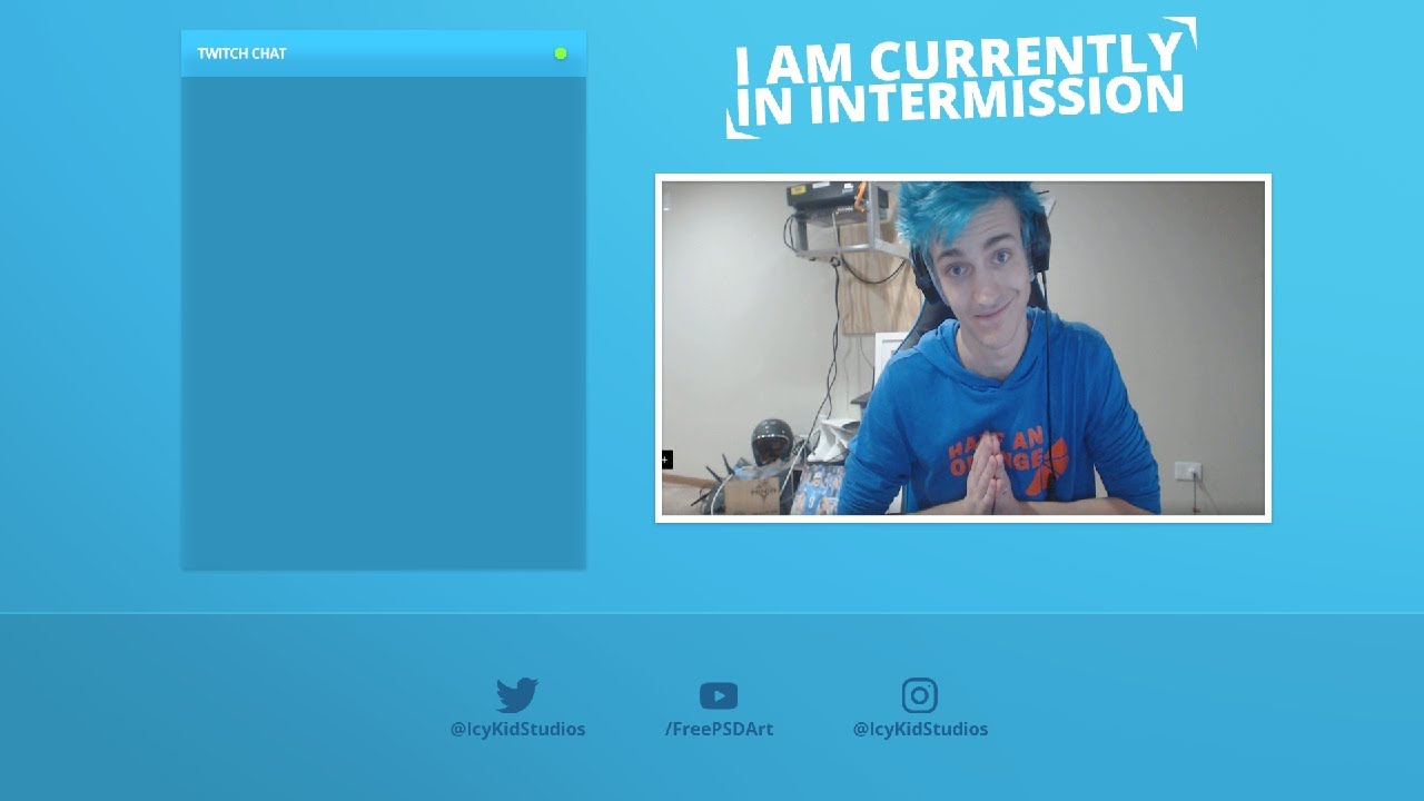 Free Template - 3Dotz Intermission Blue - PSD - Free Download - YouTube