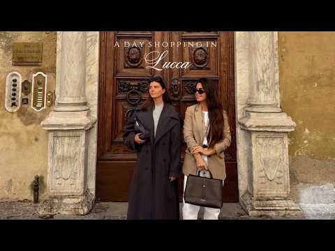 A DAY SHOPPING IN LUCCA & WHAT WE ARE BUYING & STOCKING UP ON RIGHT NOW | Alessandra Rosa