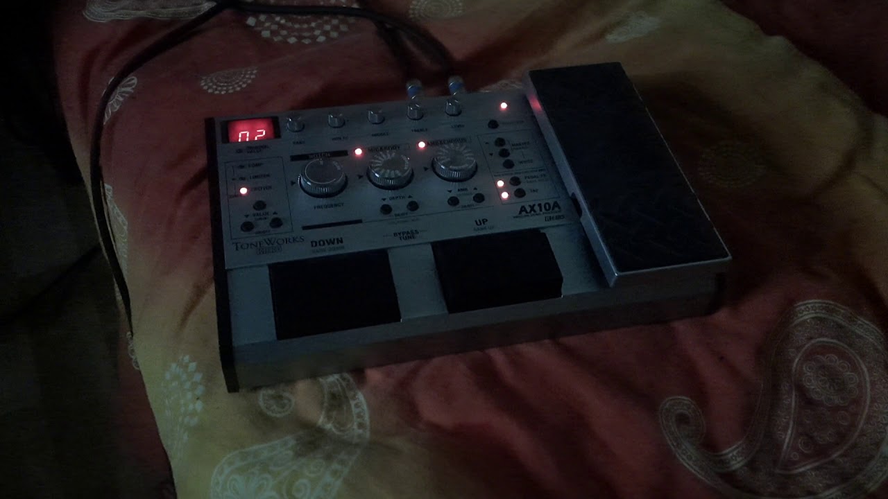 Процессор KORG AX10A - YouTube