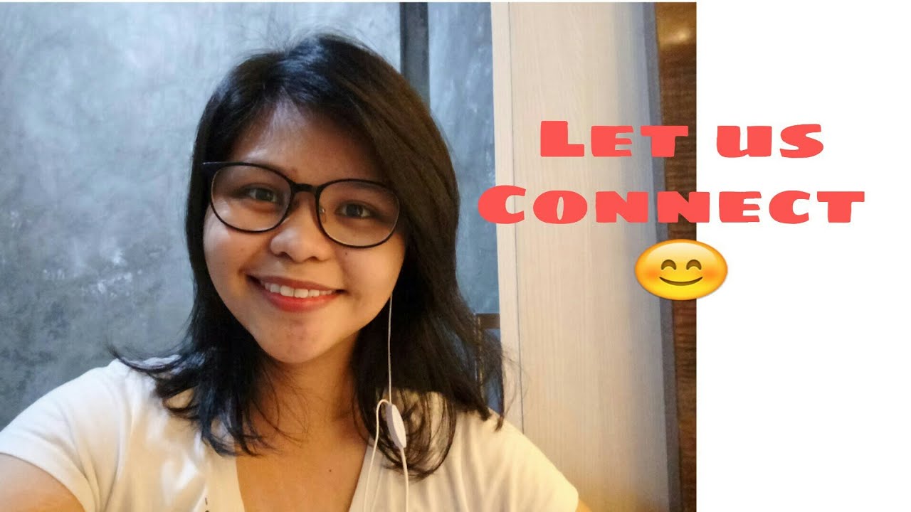 Let us connect 😊 - YouTube