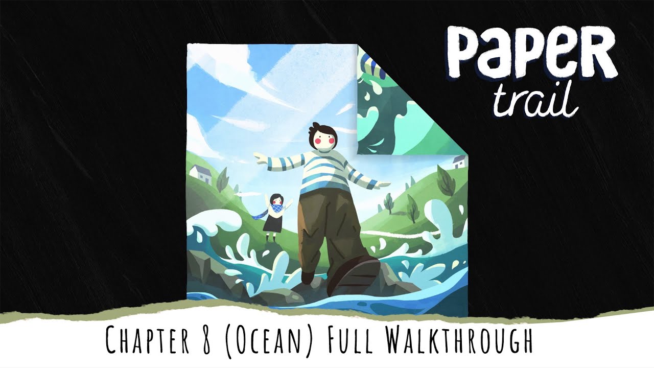 Paper Trail Chapter 8: Ocean - Full Walkthrough (All Origami/Secrets ...