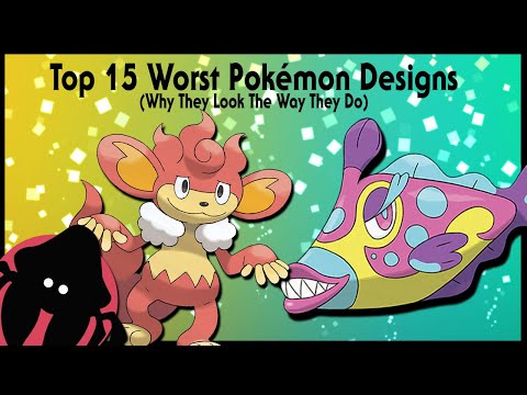 Top 15 Worst Pokémon Designs: Why They Look The Way They Do - YouTube