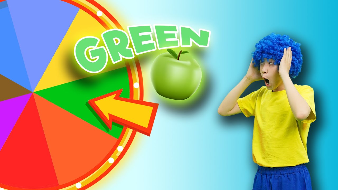 Color Wheel Song + More Nursery Rhymes & Kids Songs | Hahatoons Songs ...